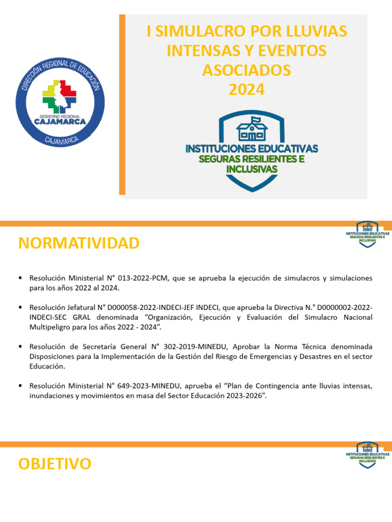 Simulacros 2024 | PDF | Simulación