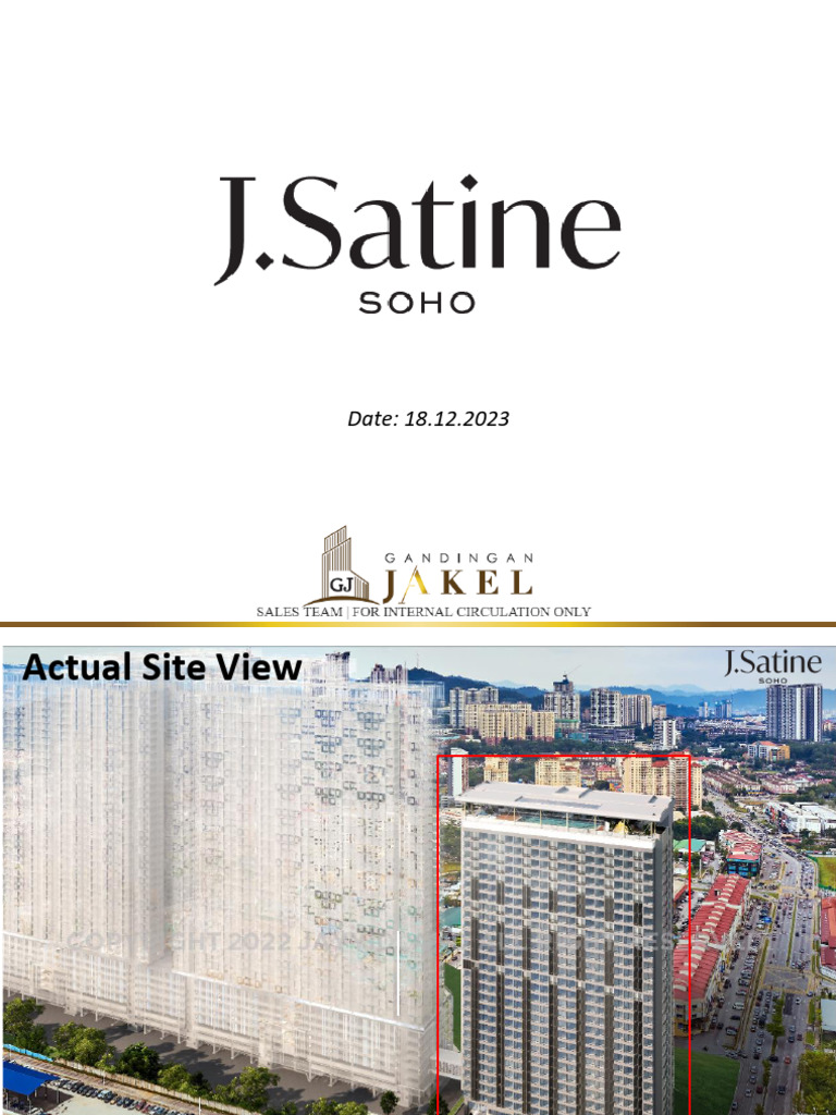 New J.Satine Soho Sales Kit - 18.12.2023 | PDF | Tax Refund