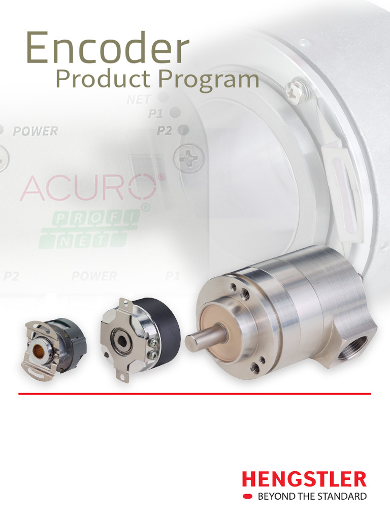 Hengstler Encoder Overview CC 20200520 01 | Download Free PDF ...