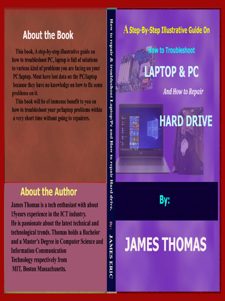 A Step-By-step Illustrative Guide On How To - and How To Repair Hard Drive | PDF | Laptop ...