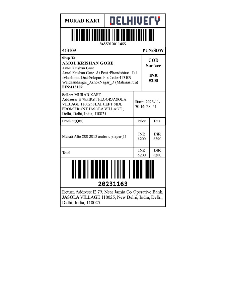 Amol Krishan Gore Sir | PDF