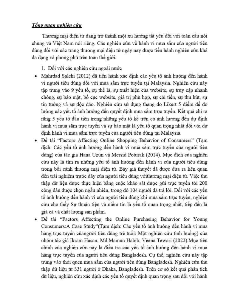 T NG Quan Nghiên C U | PDF