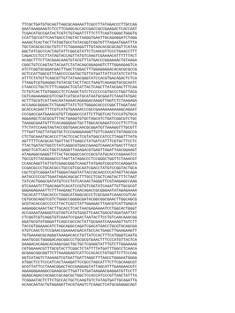 DNA Sequence Analysis and Insights | PDF