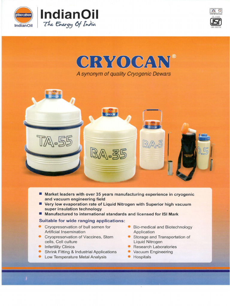 Cryo Broch Cryo Cans | PDF