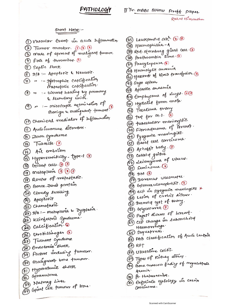 Pathology Paper | PDF