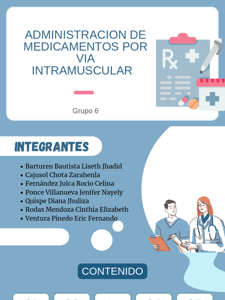 Administracion de Medicamentos Por Via Intramuscular | Descargar gratis ...