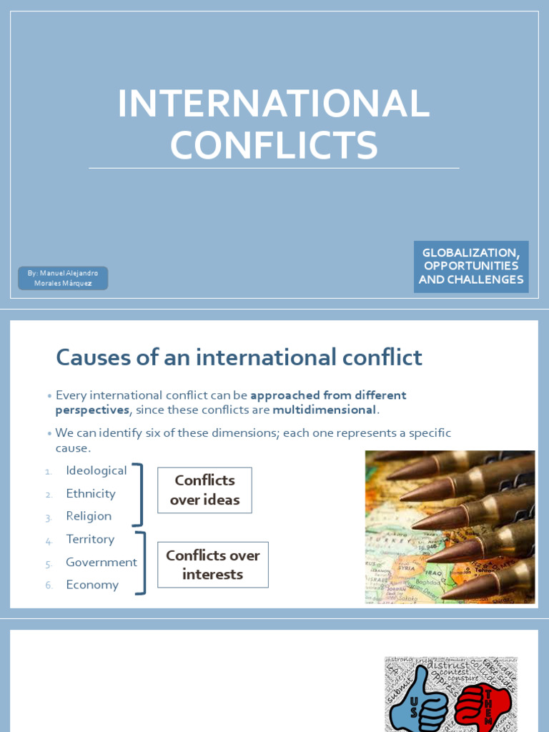 6-International Conflicts | PDF | Ideologies | Ethnicity