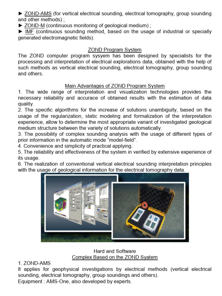 Зонд Engl | PDF | Geology | Geophysics