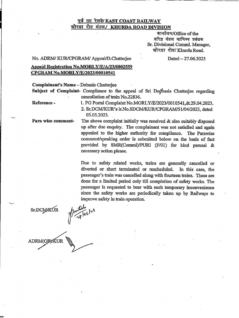 Appeal Document | PDF