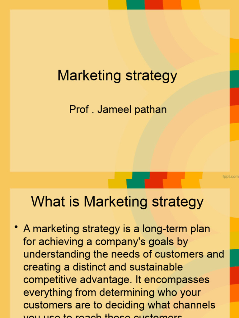 Marketing Strategy | PDF | Strategic Management | Marketing Strategy
