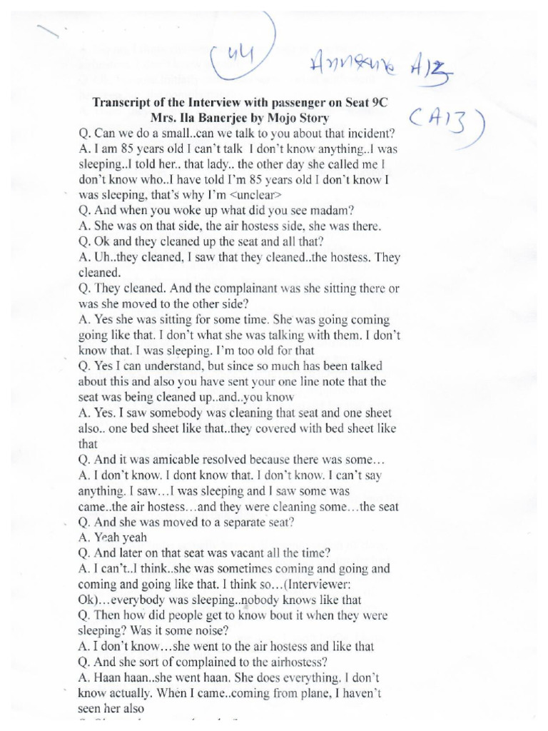 Mojo Story Interview | PDF