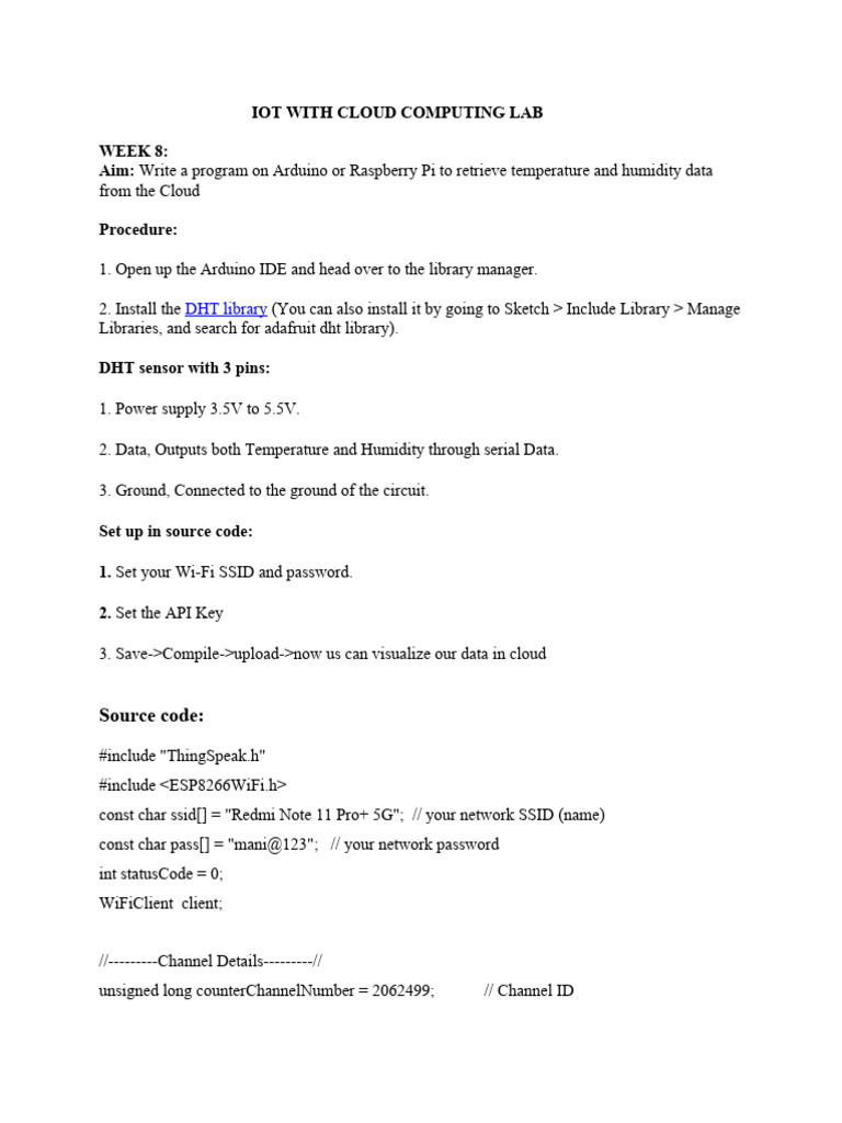 IOTCC | PDF | Arduino | Wi Fi