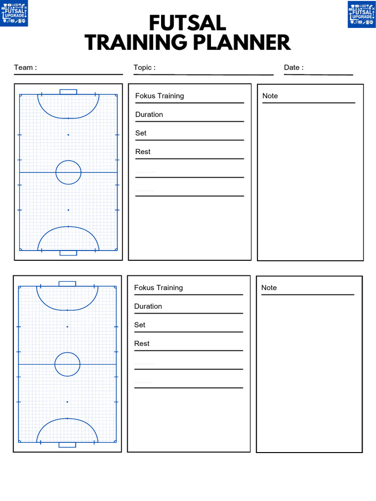 Futsal Training Planner - 20240331 - 134615 - 0000 | PDF | Sports ...