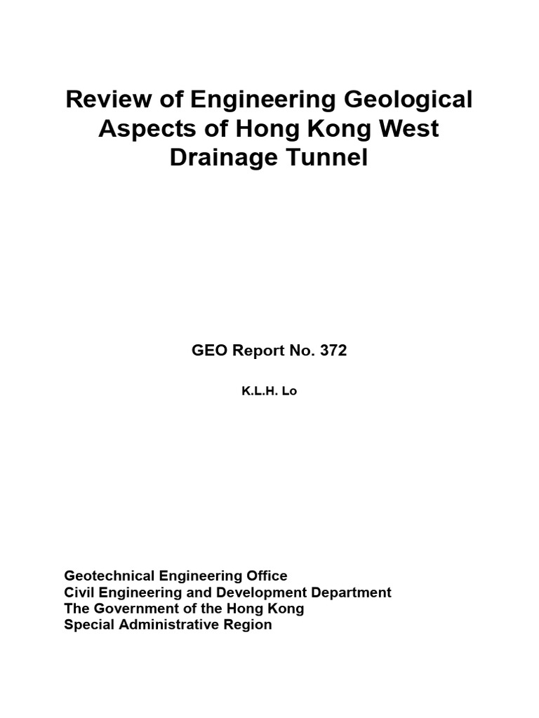 Geo Report 372 | PDF | Fault (Geology) | Igneous Rock