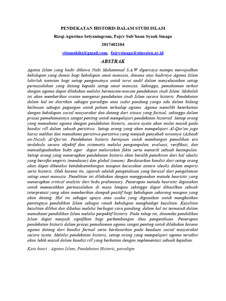 Rizqi Agustina Setyaningrum | PDF | Ilmu Sosial