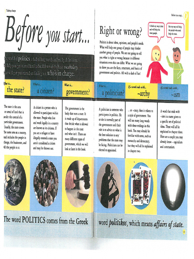 Politics Textbook | PDF