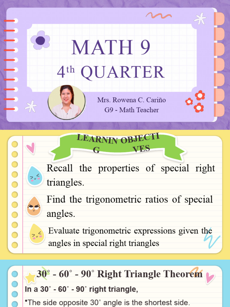 Evaluating Special Angles | PDF | Triangle | Euclidean Plane Geometry