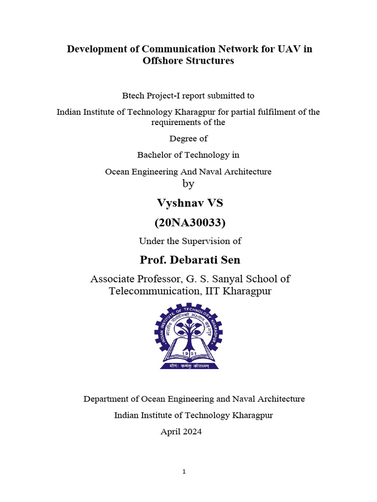 BTP Report - Vyshnav VS | Download Free PDF | Unmanned Aerial Vehicle ...