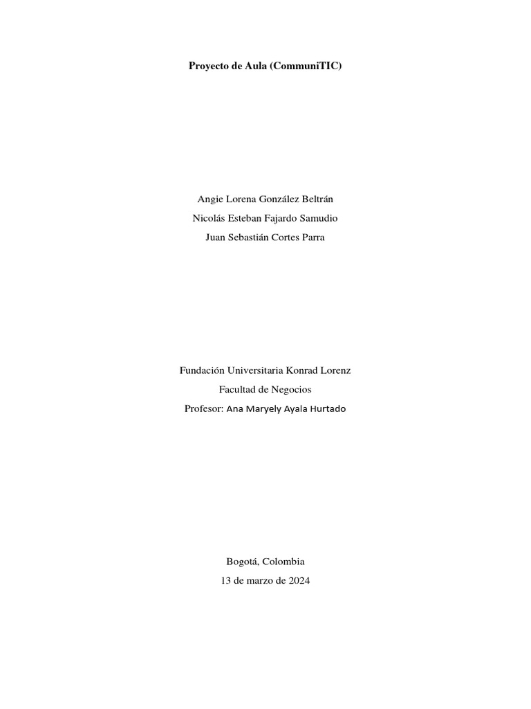 Avance Proyecto - EPE | PDF | Internet | Aprendizaje