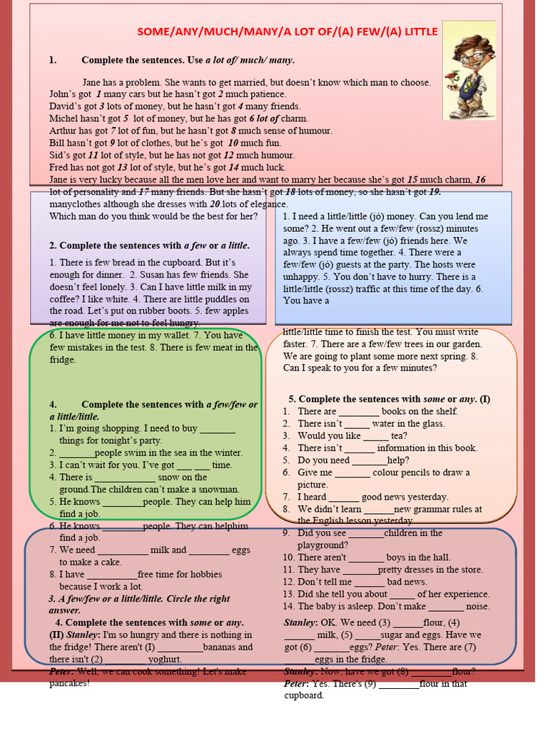 E2 - Extra - Someanymuchmanya-Lot-Ofa-Fewa-Little-Grammar-Drills ...