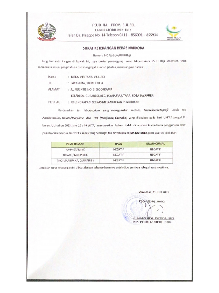 Rsud Haji Prov. Sul-Sel | PDF