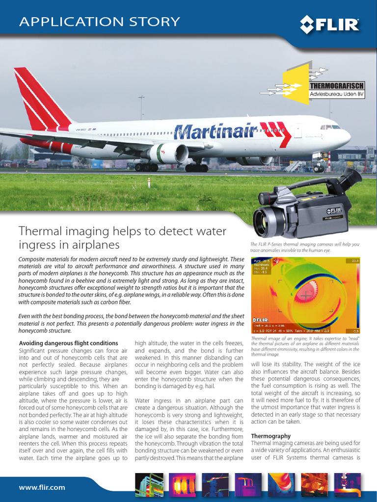 Detecting Water Ingress in Aircraft | PDF | Thermography | Water
