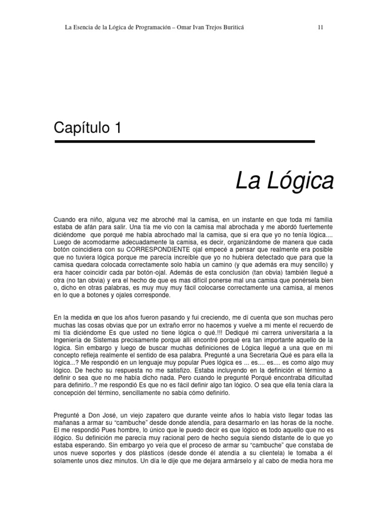 La Esencia de La Lógica-11 | PDF