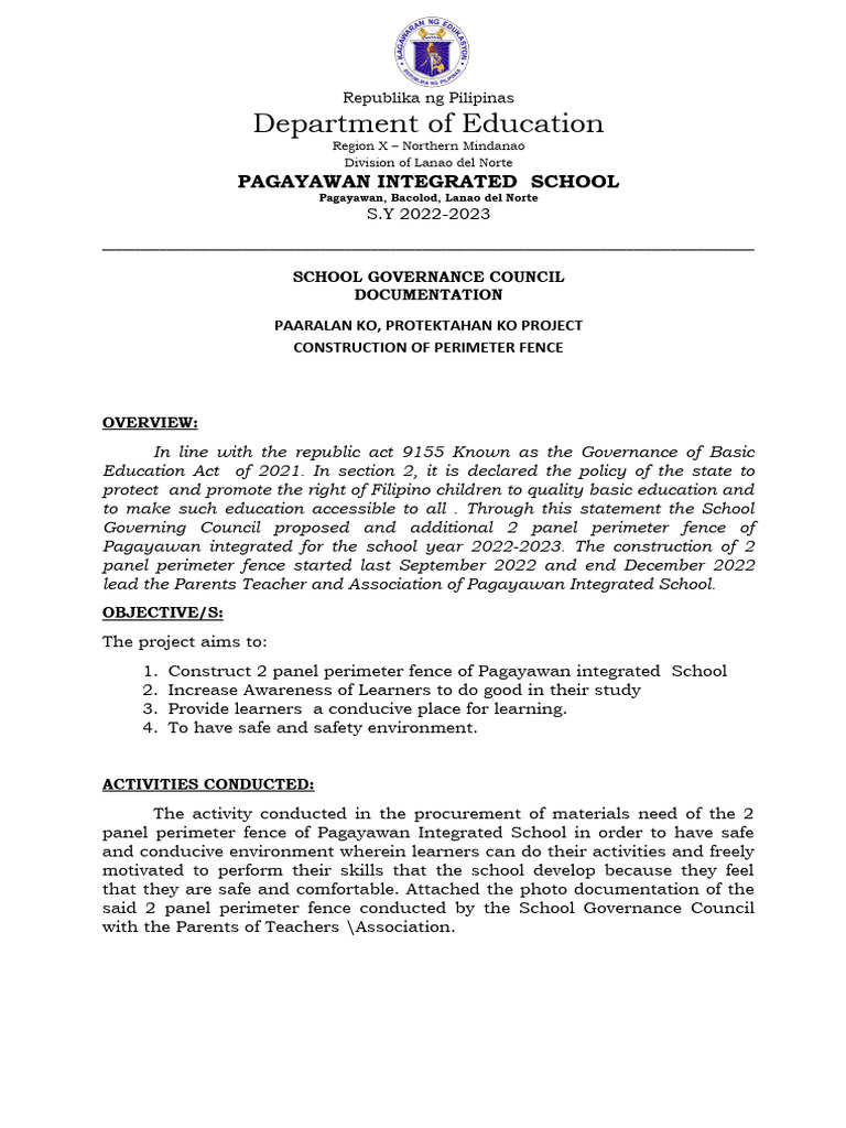 SGC-Documentation - Report-Template (Repaired) | PDF | Learning