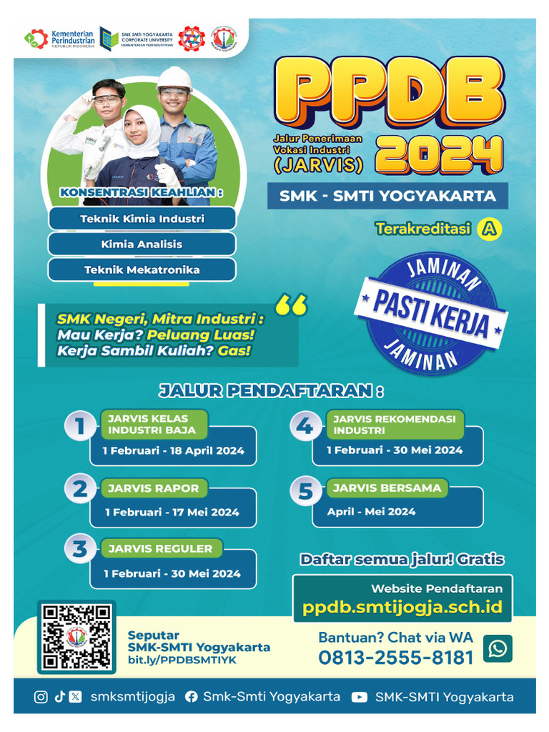 PPDB SMK SMTI Yogyakarta 2024 | PDF