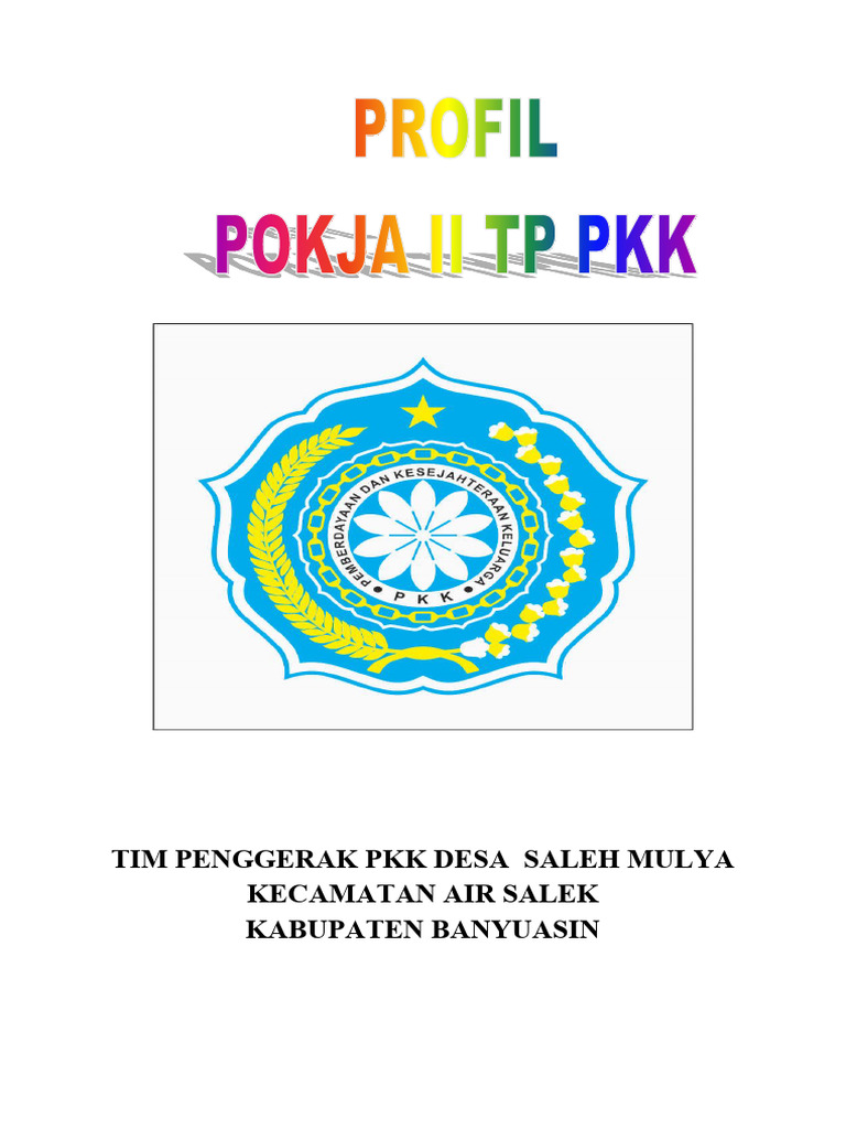 Profil Pokja Ii TP PKK | PDF