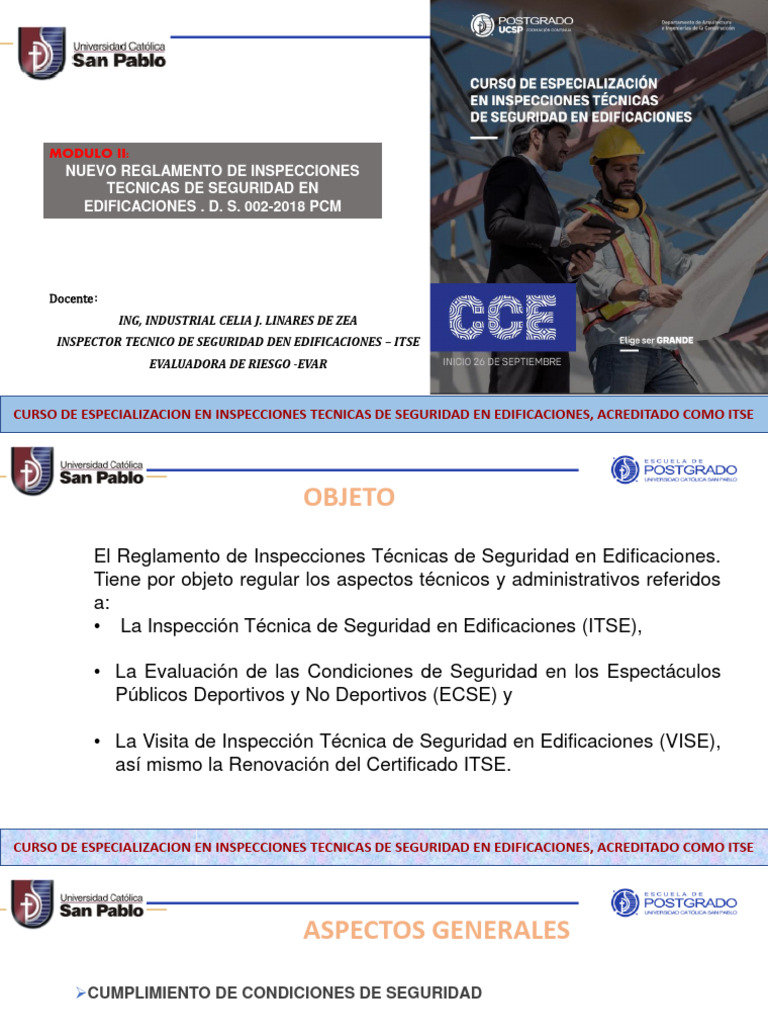 Modulo Ii, Reglamente de Itse | PDF | Ingeniería