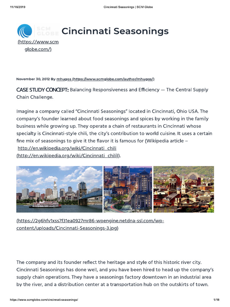 Cincinatti Case Study | PDF | Teaching Methods & Materials | Computers