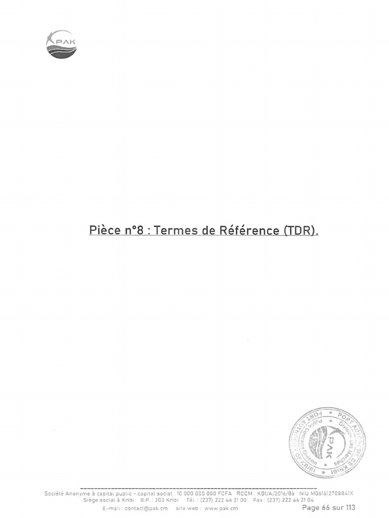 TDR - AOIO - Conseil Stratégique IT | PDF