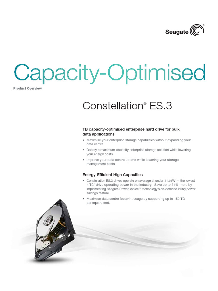 Constellation Es 3 Po0105 1 1210gb | PDF | Byte | Hard Disk Drive