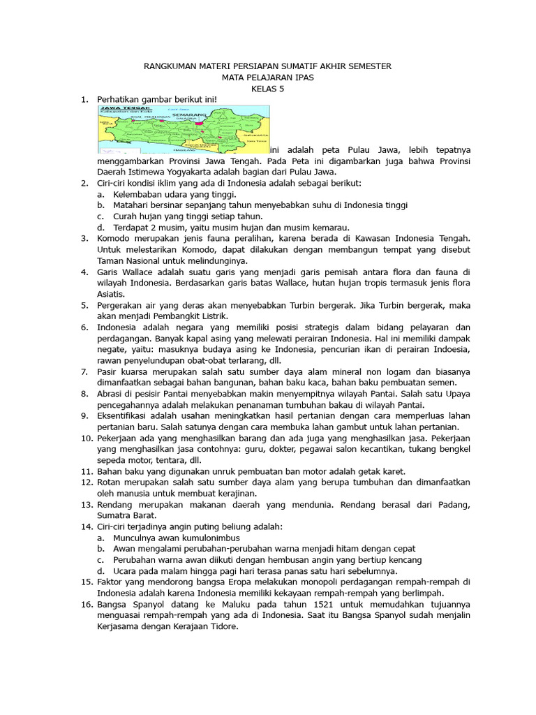 Rangkuman Ipas | PDF | Perjalanan | Sains & Matematika
