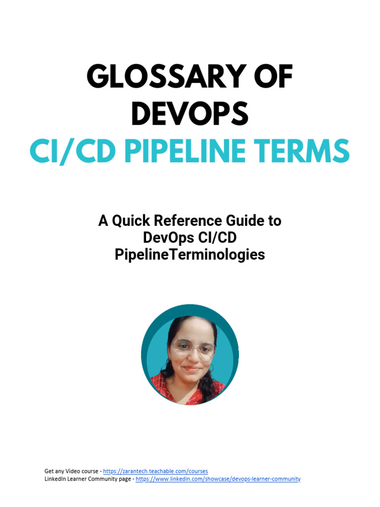 Glossary of DevOps CICD Pipeline Terms | PDF | Cloud Computing | Source ...