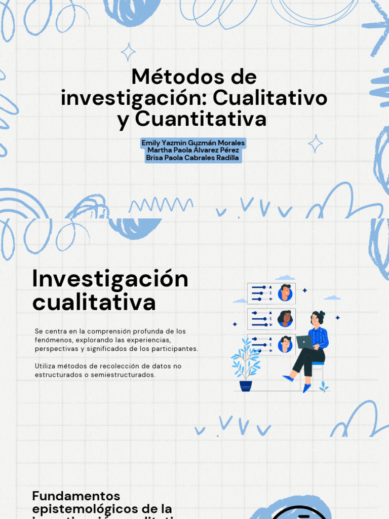 Sec3 Diapositivas Cualitativo y Cuantitativo | PDF | Investigación cuantitativa | Investigación