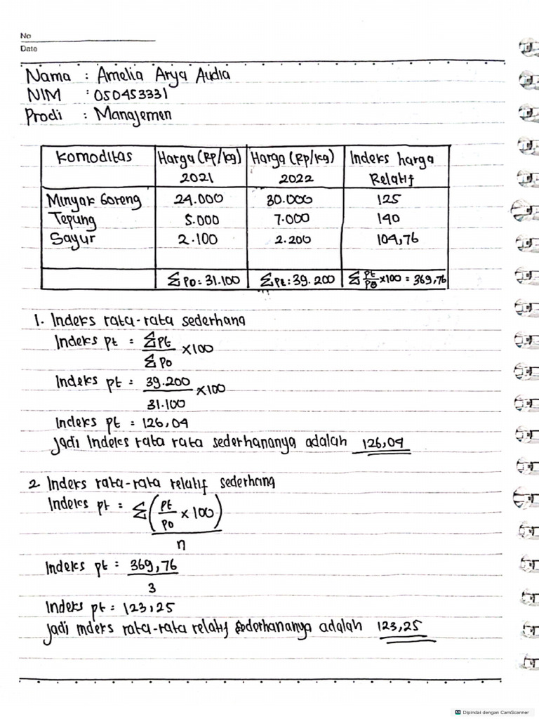 Diskusi 6 Statistika | PDF