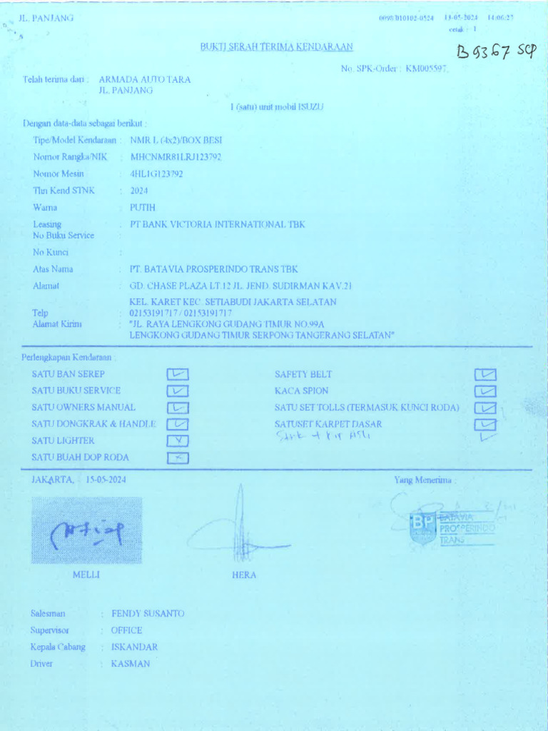 BSTK B 9362 SCP | PDF