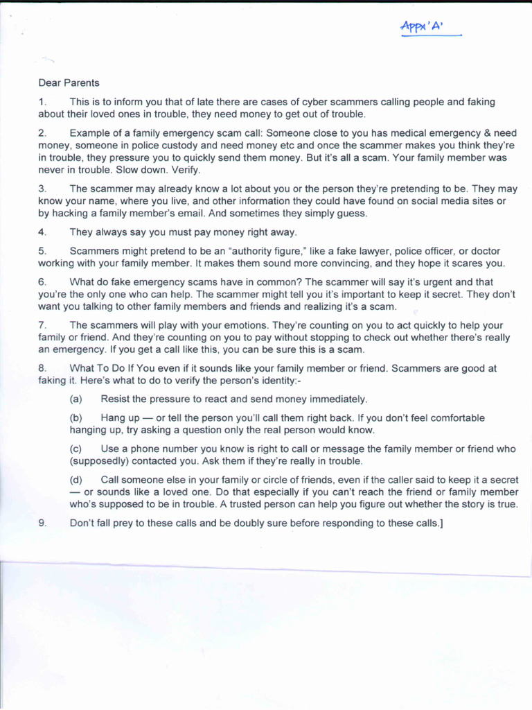 Report On Ransom call-HQ CC Letter DT 27 Apr 2024 | PDF