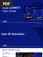 Uob Infinity: User Guide | PDF | Login | Password