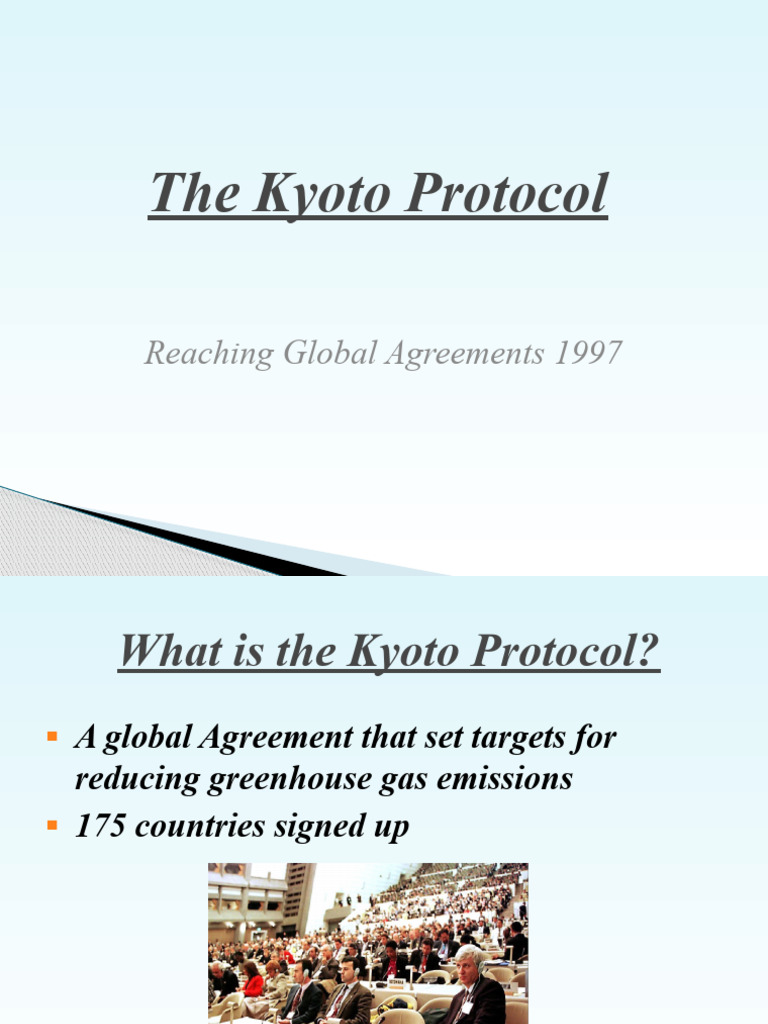 Kyoto Protocol | PDF | Kyoto Protocol | Nature