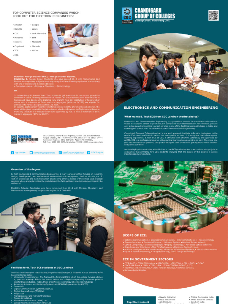 Btech Ece | PDF | Electronic Engineering | Electronics