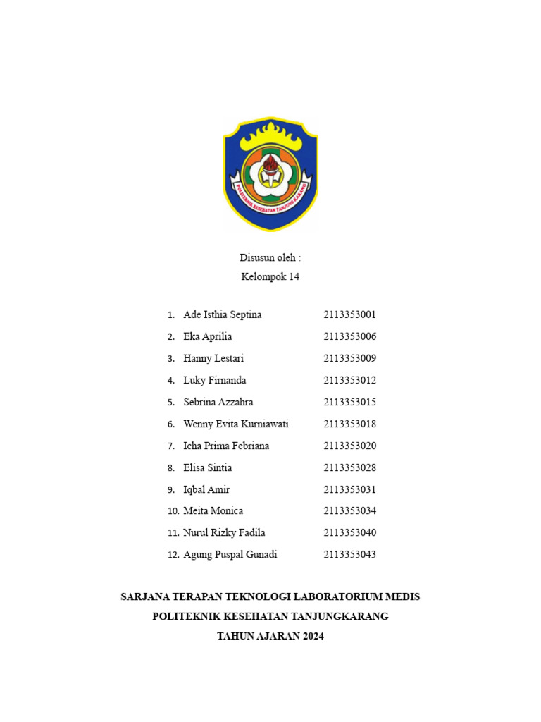 Laporan Praktikum Lab TB-1 | PDF