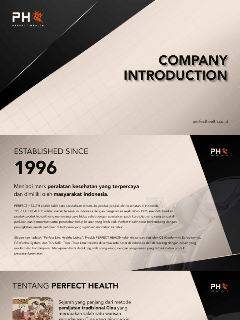 Perfect Health Compro | PDF