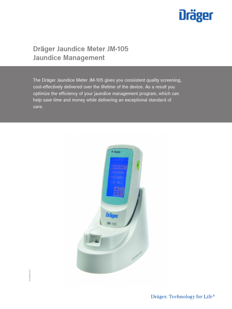 Jaundice-Meter-Jm-105-Pi-9068226-En-Gb - Intended Use | PDF