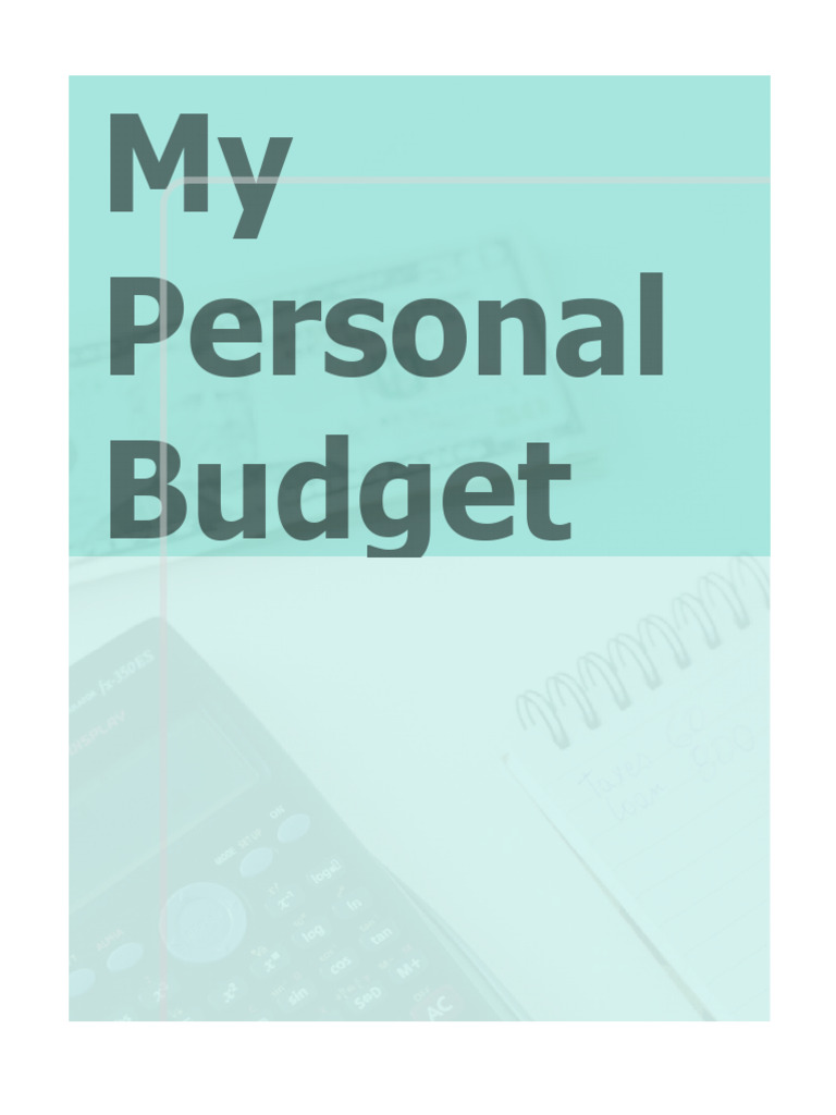 Budget Template | PDF