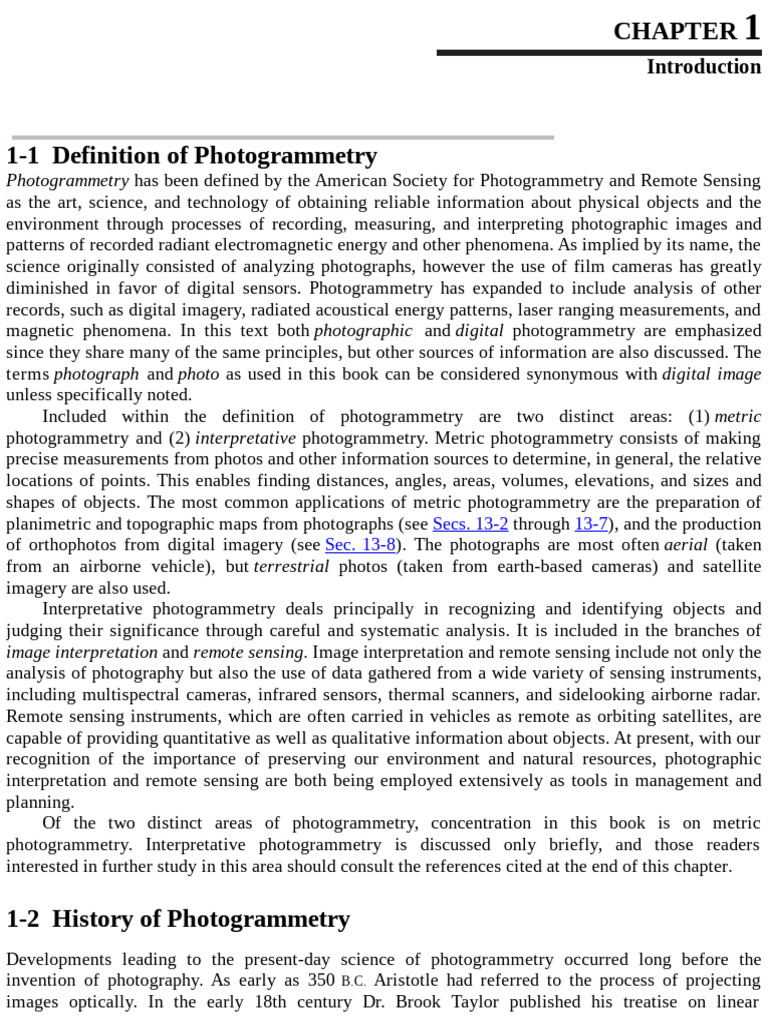 Photogrammetry Reference Material | Download Free PDF | Topography | Geographic Information System