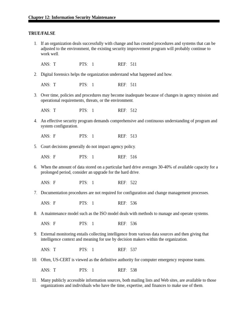 ch12 TB | PDF | Information Security | Vulnerability (Computing)