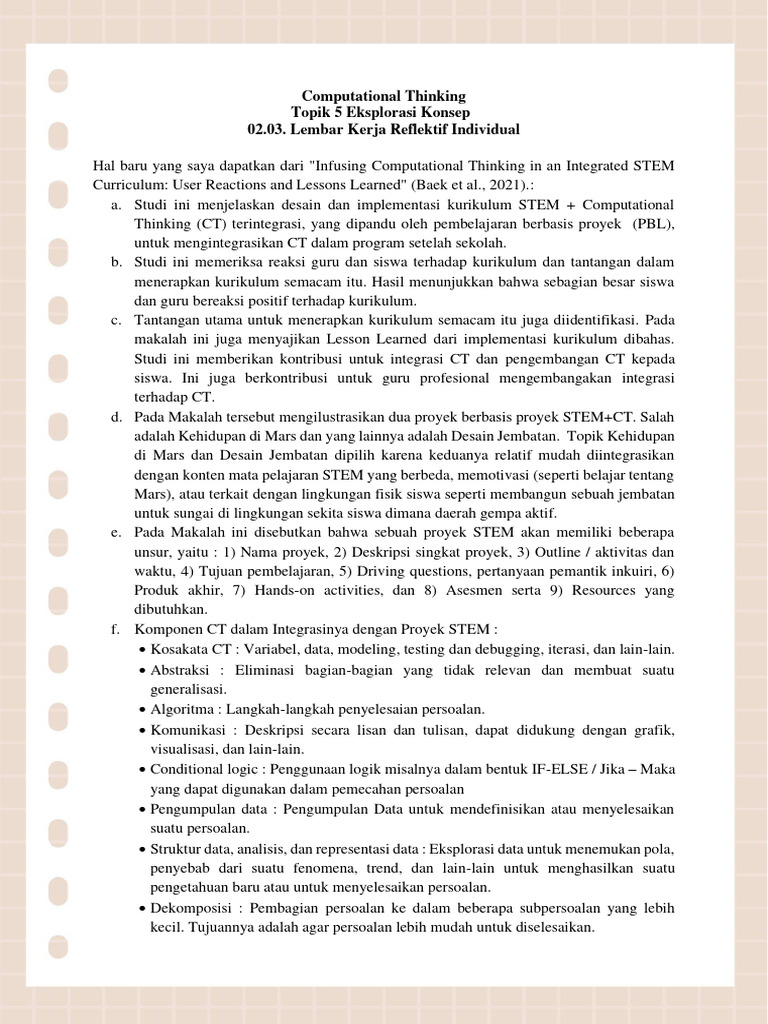 EK - Topik 5.CT | PDF | Metode & Bahan Ajar | Komputer